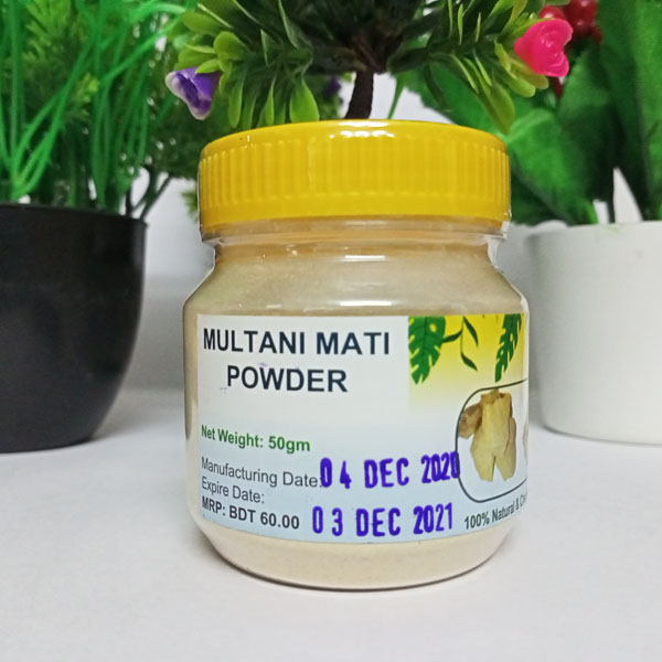 A & J Organic/Harbal Multani Mati Powder (মুলতানি মাটির গুড়া) Multani ...